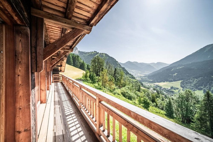 Chalet "Le Perray Alpine Lodge" Avec Vue Sur Les Montagnes, Terrasse Privée Et Wi-fi - Abondance