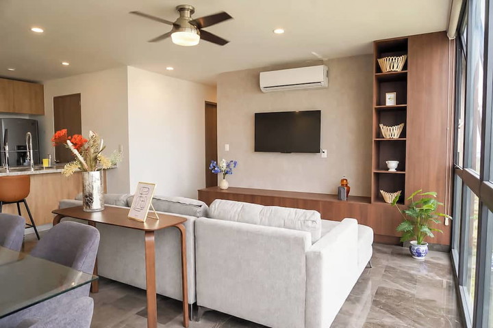 Moderno Departamento Con Alberca Y Vista A La Montana En Queretaro A13 - Querétaro