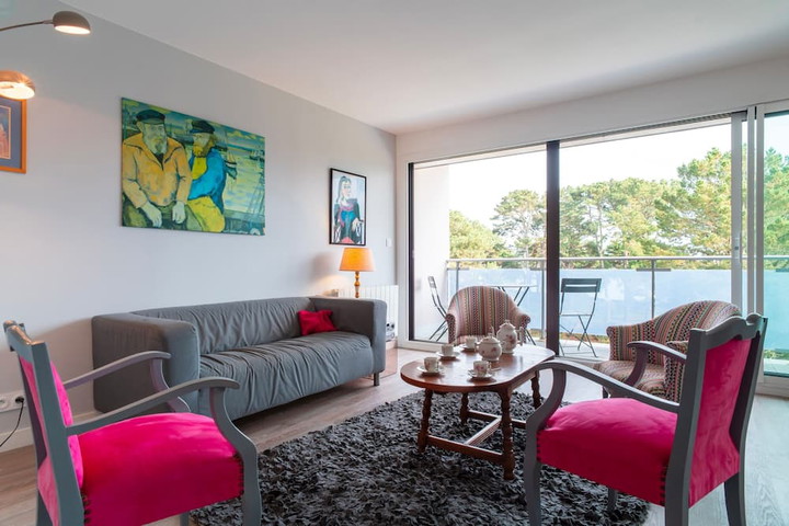 La Perle De Men Er Beleg - Appt Vue Mer De 167m² - Saint-Philibert