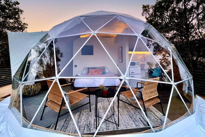 Marble Falls Glamping Dome For Romantic Getaways Near Austin - Spicewood, TX
