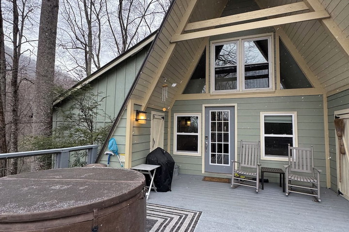 A-frame Of Mind In The Smoky's, A Mountain Retreat. - Cherokee, NC