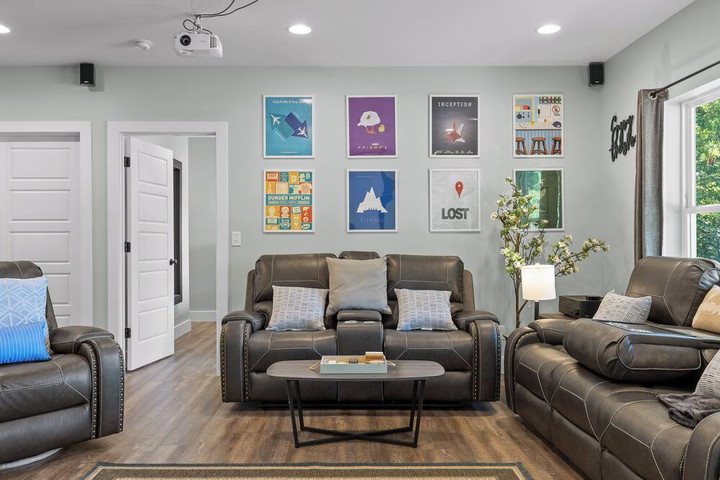 Chatt Vistas|4bdr-2units|theater|hot Tub|sleeps15+ - Lookout Mountain, TN
