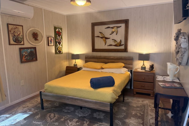 Deux Cabanes En Un Seul Espace. Profitez De Votre Espace Privé Dans Les Bois Confortables. Cabane Divisée En Deux Pièces Séparées. Animaux Acceptés - Adirondacks