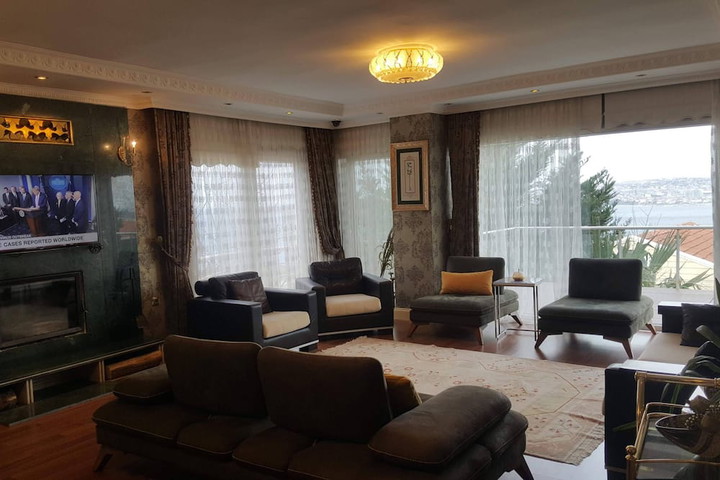 Raya Wonderful Sea View, Swimming Pool And City Center..8+1 500 Sq Private Villa - Sahil