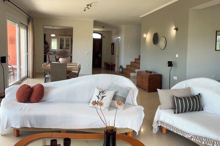 Horizon House In Evia With Olive Grove And Vineyard - Grecia