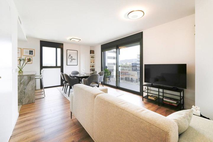 Appartement "Couchers De Soleil Et Piscine à Barcelone" Avec Balcon, Piscine Et Wi-fi - Aéroport de Barcelona-El Prat (BCN)