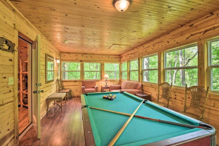 Highline 4 Bdrm Cabin! Pool Table! Near Helen! - Sautee Nacoochee, GA
