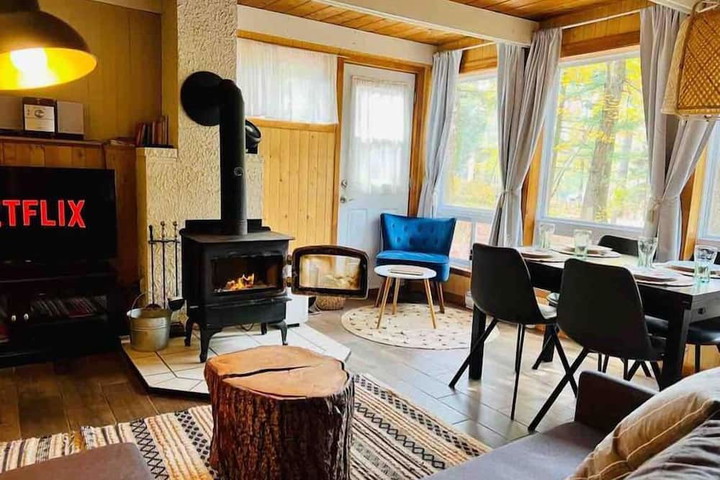 Montagnard-spa-mont-orford-sepaq-wood Fireplace - Orford, QC