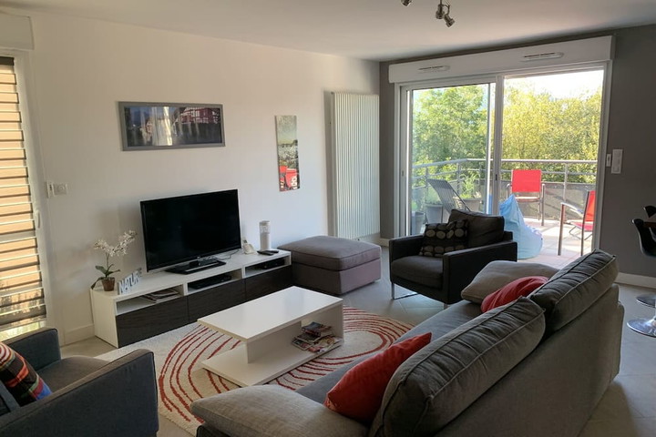 Apartamento De Pie - Terraza - Piscina - Playa - Golf - Urrugne