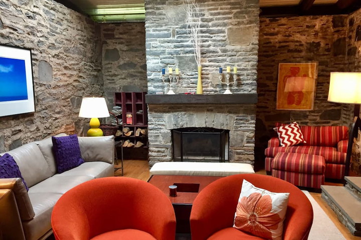 Heart Of Woodstock  Unique Arts-and-crafts Home: Outdoor Room And Heated Pool! - Woodstock, NY