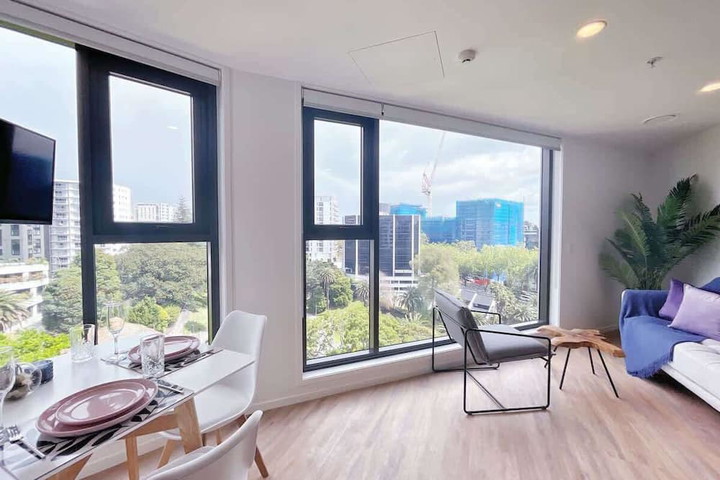 Graceful Parkside Ac 1 Bed & 1 Study Vs Pool & Gym - Auckland