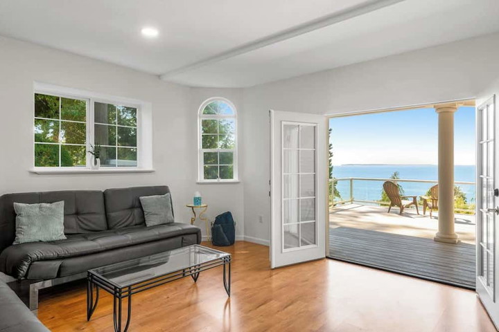 2br Water-view Home With Pool Table - Birch Bay, WA