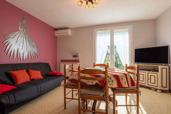 Chez Nana  Huis In De Gard Met Tuin En Airconditioning - Barjac