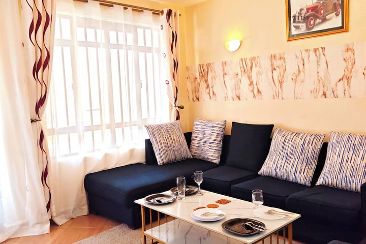 Modern 1br Furnished Apartment With Balcony And Work-from-home Space In Ruaka - Nairobi