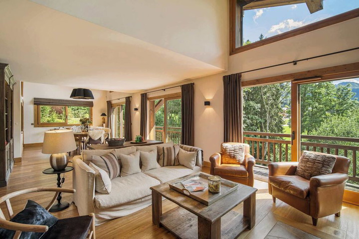 Chalet De Luxe 7 Chambres, Sauna, Cinéma, Vue Mont-blanc - Praz-sur-Arly