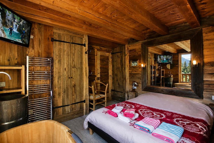 Large Chalet In Vars For 19 People - Indoor Pool, Spa, Cinema, Mountain View - Les Orres