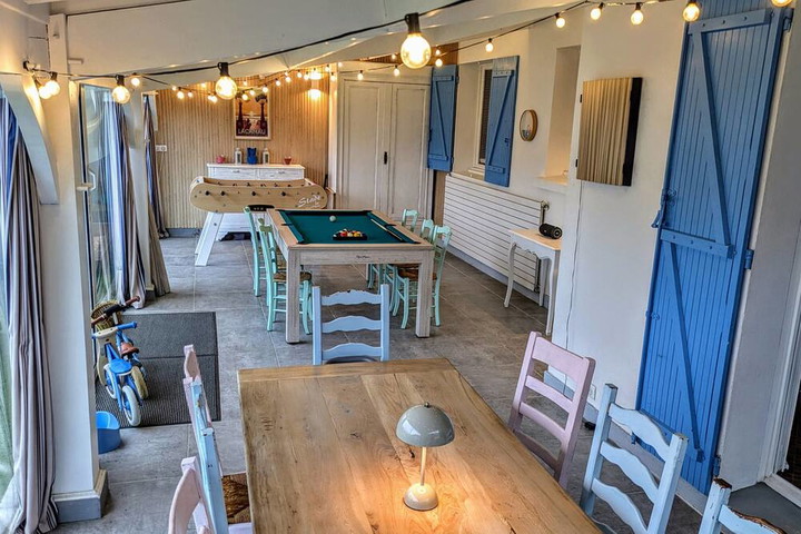 Maison De Vacances 'Beach Villa 14 Personnes' Avec Terrasse Privée, Wi-fi Et Climatisation - Lacanau
