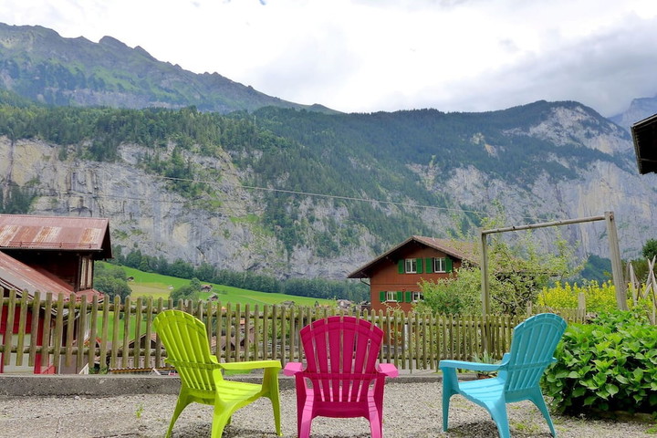 Lovely Apartment For 3 Guests With Wifi And Panoramic View - Lauterbrunnen