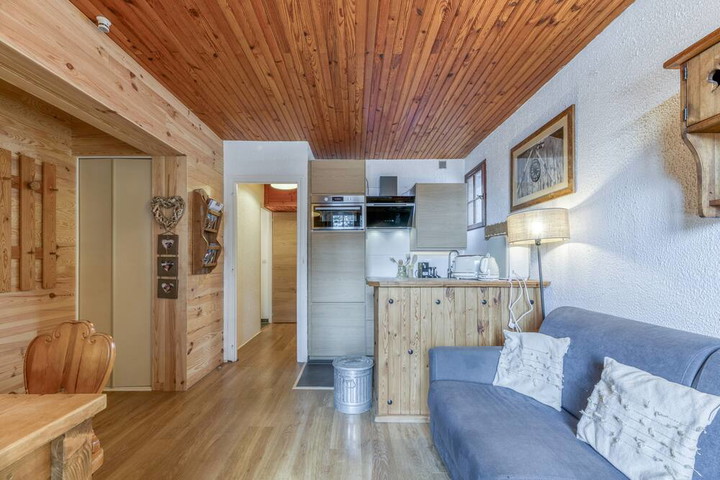 Appartement "Gawal 1" Avec Vue Sur Les Montagnes, Terrasse Privée Et Wi-fi - Vaujany