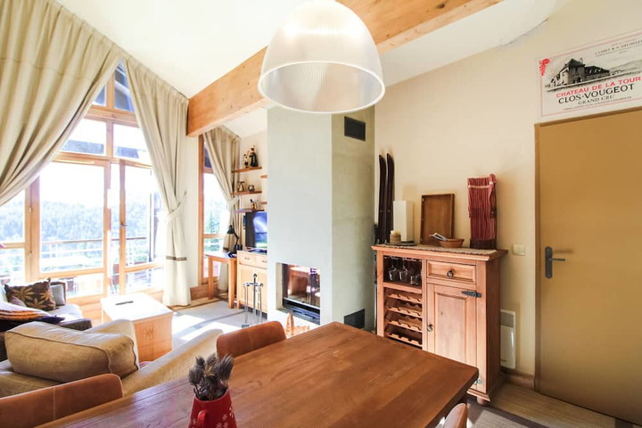 Large 1-bed Apartment With Fireplace, Stunning Views - Flaine