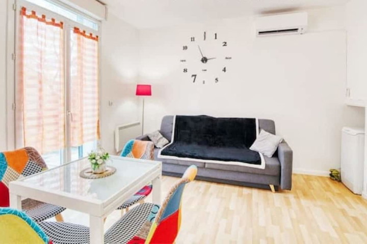 T2 Ds Villa-terrasse-clim-pkg-meet- Zénith-odyssud - Blagnac