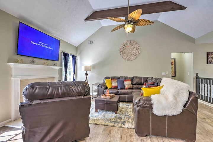 Charming Covington Home W/ Fire Pit + Game Room! - Covington, GA