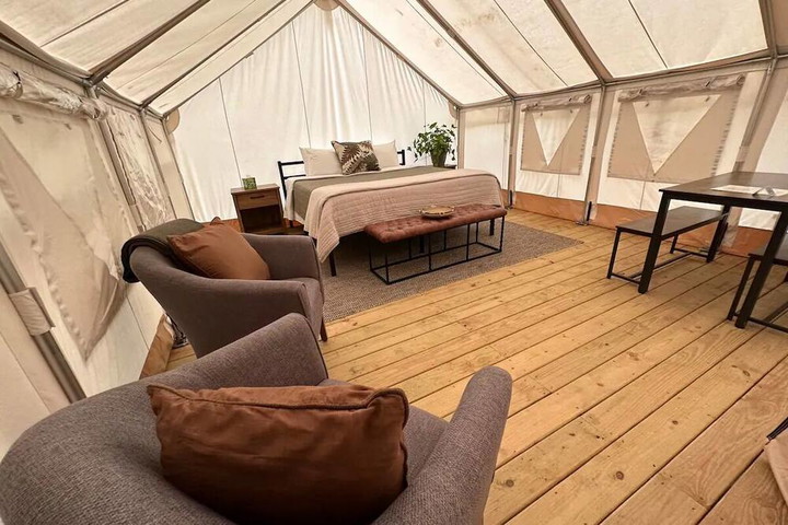 Vue Sur La Vallée, Cœur Du Parc National De Cuyahoga Valley - Tente Glamping P11 - Ohio