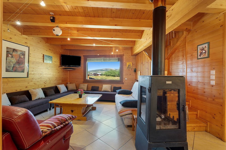 Maison De Vacances 'Chalet Bellevue' Avec Vue Sur La Montagne, Piscine Partagée Et Wi-fi - Embrun