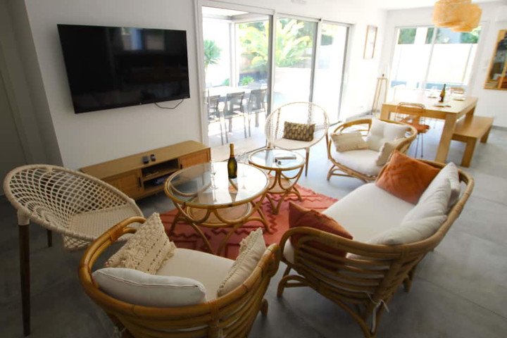 Villa Les Cycas, Océan, Grande Terrasse Et Piscine Chauffée, Idéale Pour 8 - Saint-Vincent-sur-Jard