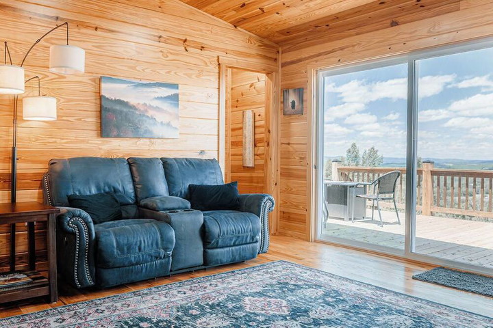 Pops Cozy Cabin W/ An Incredible Valley View. Gas Firepit, Full Kitchen And More - Galax, VA