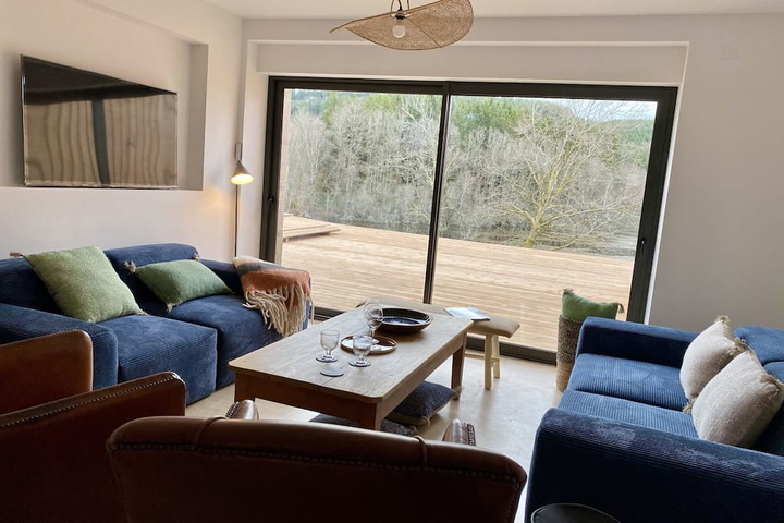 Maison De Campagne Avec Piscine Et Spa Domaine De La Voûte 8/10 Personnes - Corrèze