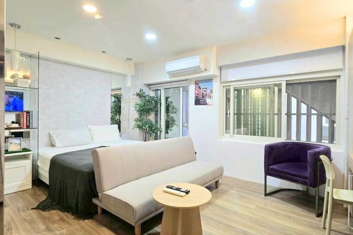 [2026/4 New Renovation] Premium City View Balcony Ensuite+sofa Bed-1 Min To Mrt - Taipei
