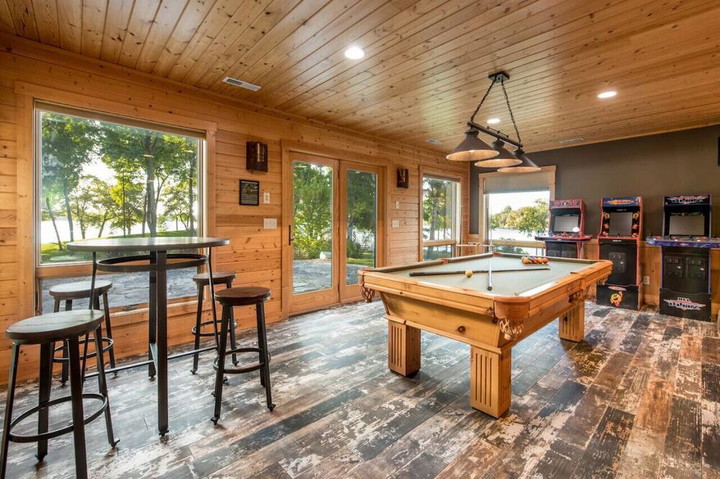 Lakefront Lakefront Cabin W/ Private Beach + Dock, Arcade, Game Room - Alexandria, MN