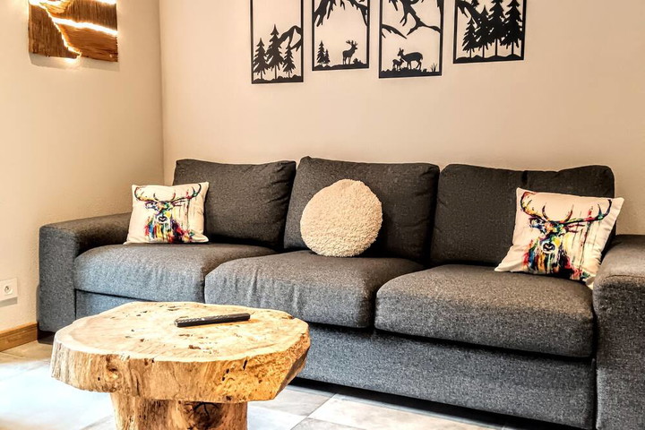 Appartement Chez Léon Avec Jardin - Samoëns