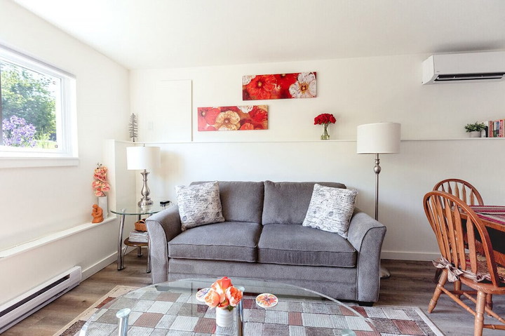 2br Near Viu/nrgh | Ac, Workspace, Kitchen - Nanaimo