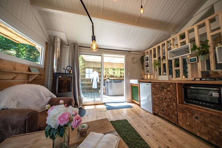 Chalet Avec Jacuzzi Et Poêle à Bois - Calvados