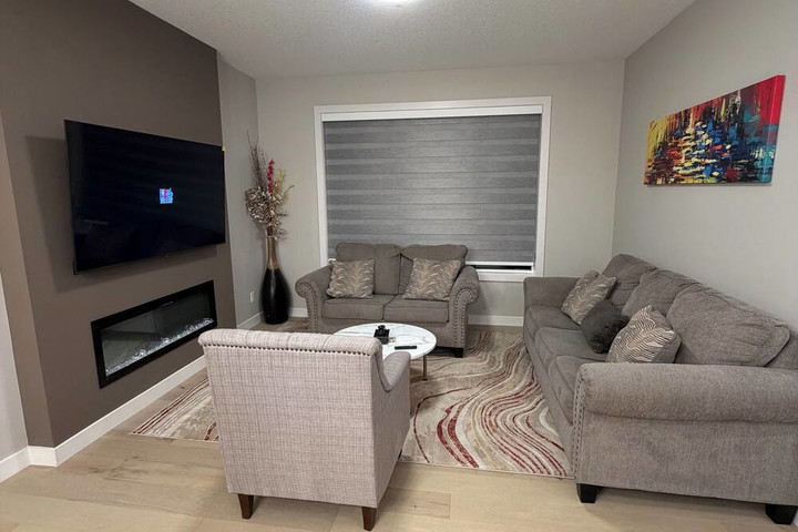 Modern 34 Bedroom Duplex In The New South Bow Landing Community Of Cochrane Ab - Cochrane