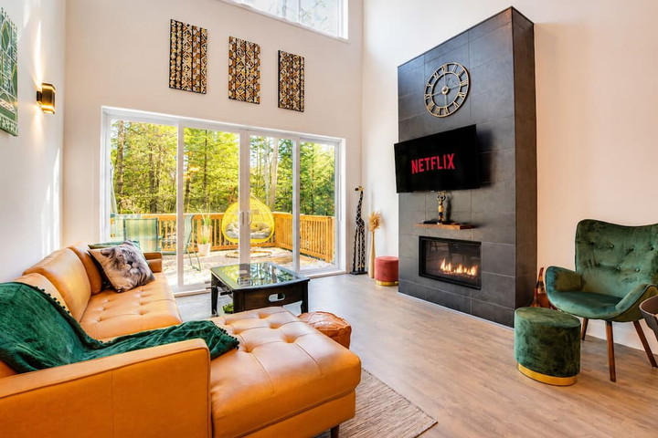 Modern Cabin With Hot Tub Near Tremblant - Mont-Tremblant