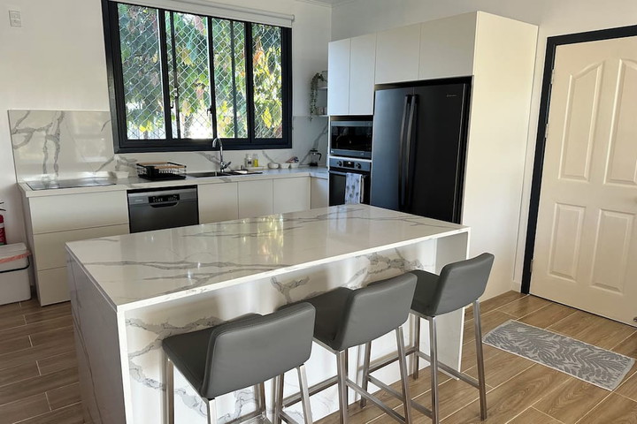New 4-bedroom Home In Prime Location In Taumeasina With Ac In All Rooms. - Kiribati