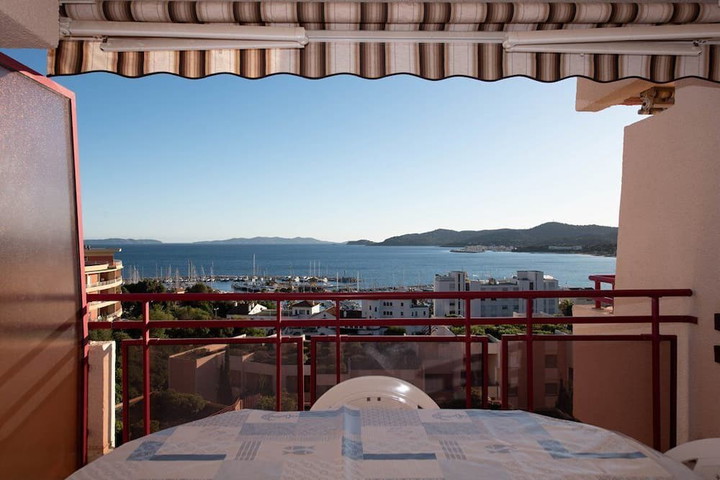 Le Lavandou, One-bedroom To Rent For 4 People, Residence With Swimming Pool, Panoramic Seaview,... - Le Lavandou
