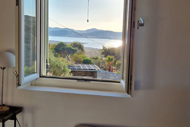 Beautiful Cycladic Style Villa With Private Swimming Pool, With Sea View - Paros