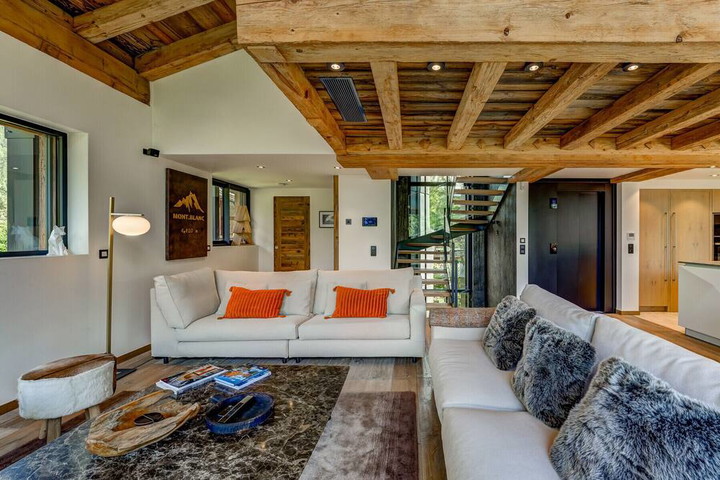 Chalet De Luxe Avec Piscine Et Vue Sur Le Mont Blanc - Vallorcine