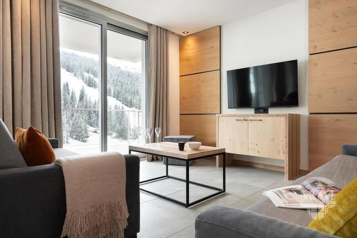 Wifi, Ski-in/ski-out & Foot Of The Slopes, View Ski Slopes, Fitness, Swimming Pool, Sauna, Hammam - Flaine