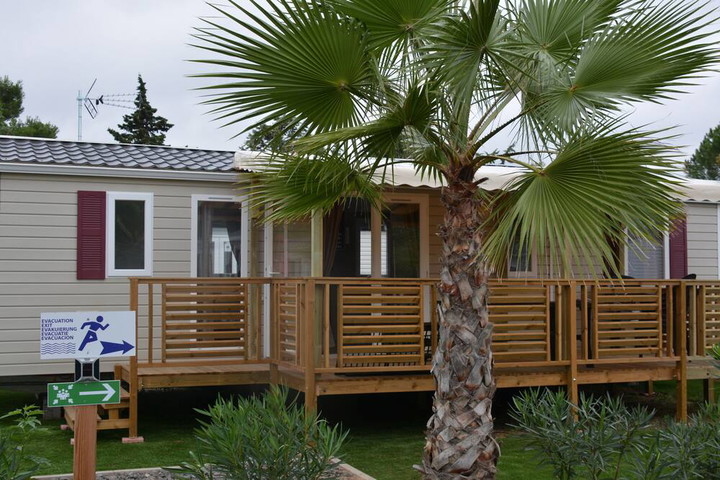 Mobilhome Camping La Carabasse 4 Etoiles Vias Plage 34450 - Portiragnes