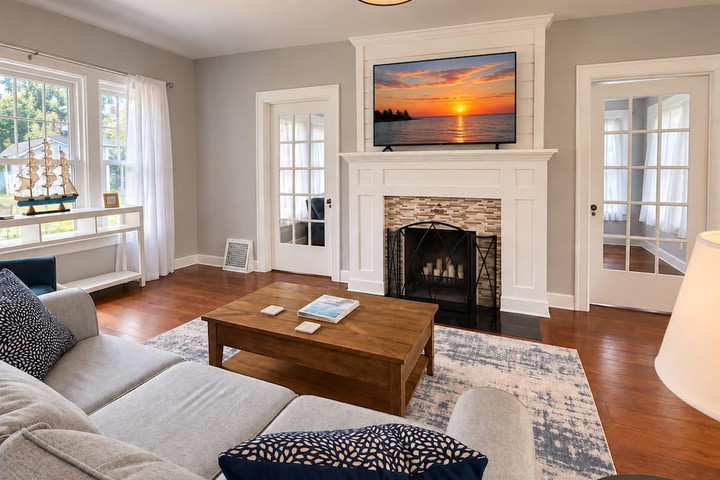 The Blue House With Lake Views - Erie, PA