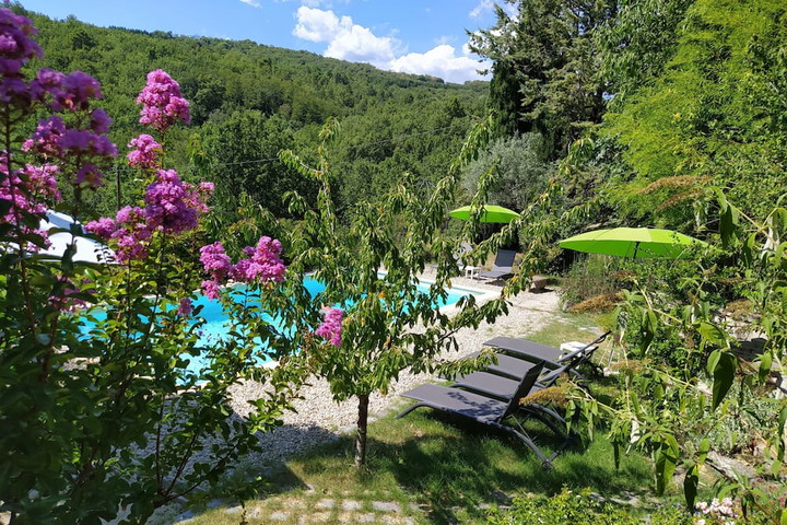 Maison Xviie Avec Piscine Dans Village Parc Naturel Proche Aubenas Vals - Aubenas