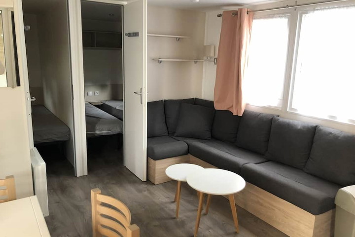 Mobilhome Au Bord Du Bassin D'arcachon Dans Un Camping 4 éToiles En Front De Mer - Lège-Cap-Ferret