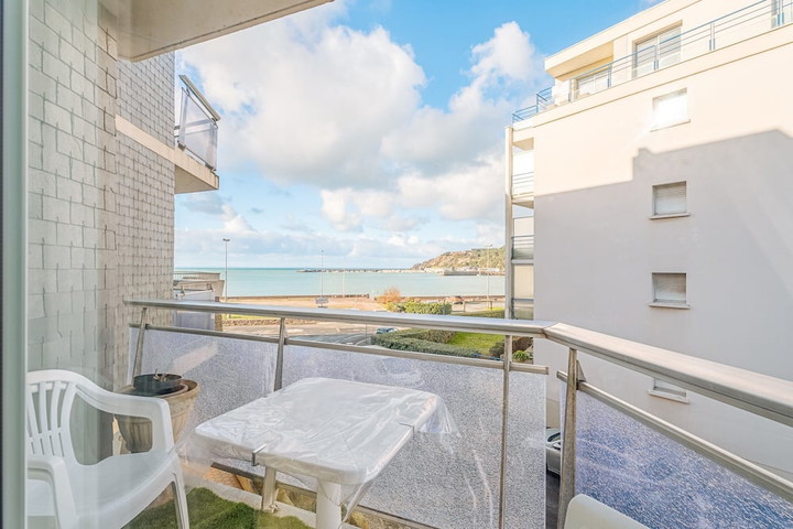 Appartement 'Le Rial - Erquy' Avec Vue Sur La Mer, Balcon Et Wi-fi - Erquy