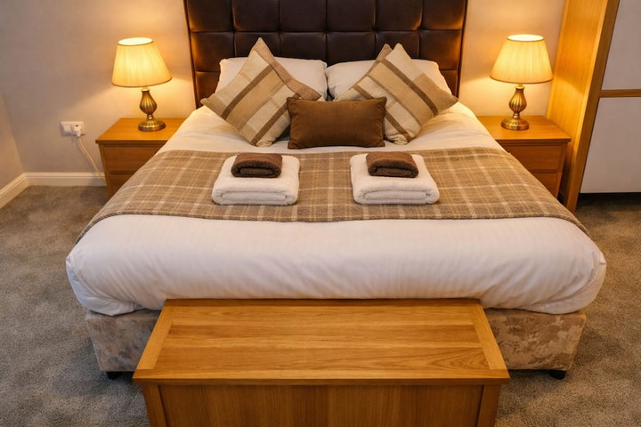 Double Room Comfortably Sleep 2 People. They Are En-suite, With Powerful Showers - Dolgellau