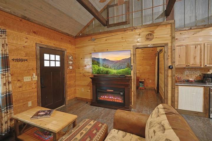 2br Fishing Cabin W/ Fire Pit, Hot Tub, Ev Charger - Bryson City, NC